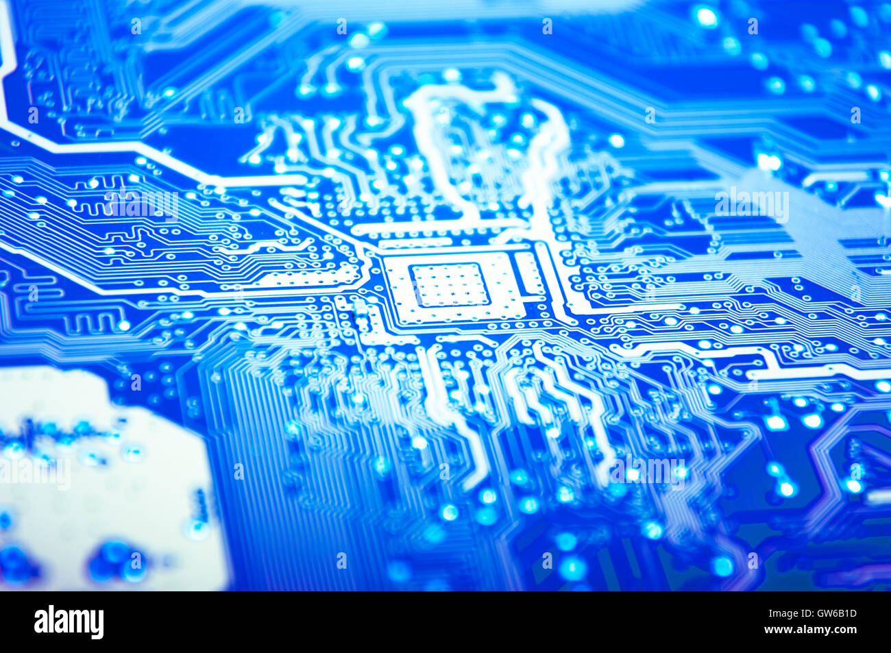 Computer motherboard power lines color hi-res stock photography and ...