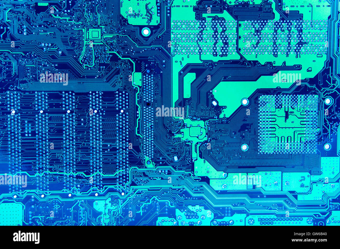 Computer motherboard power lines color hi-res stock photography and ...