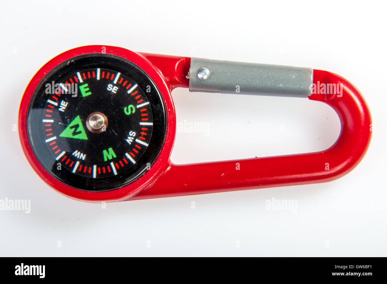 Compass showing north direction Stock Photo - Alamy