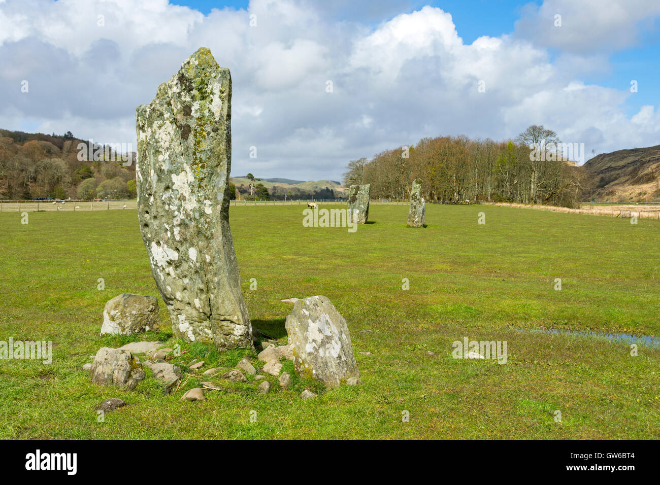 Nether Largie Standing Stones, Kilmartin Glen, Argyll and Bute ...