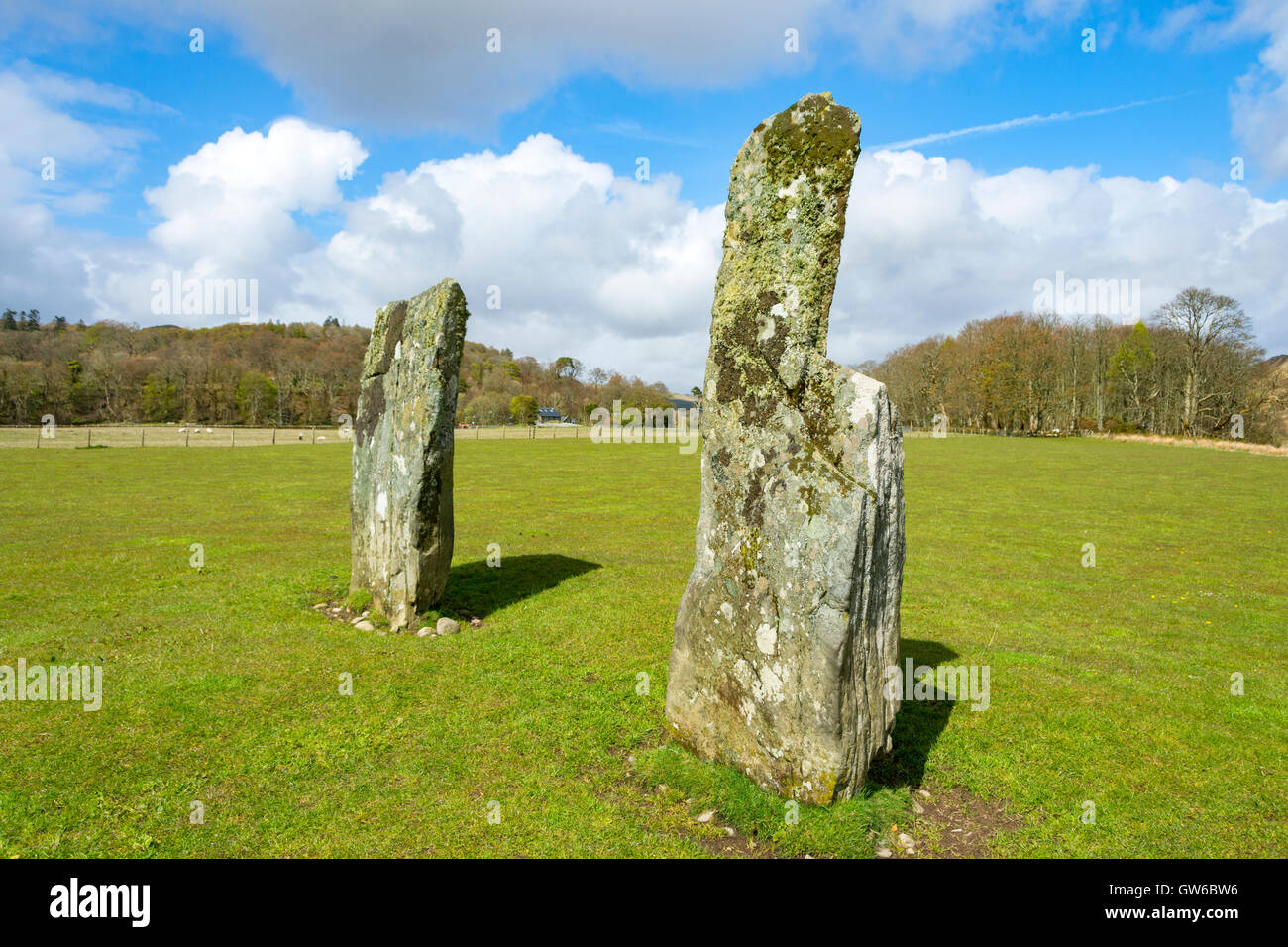 Neolithic standing stones hi-res stock photography and images - Alamy