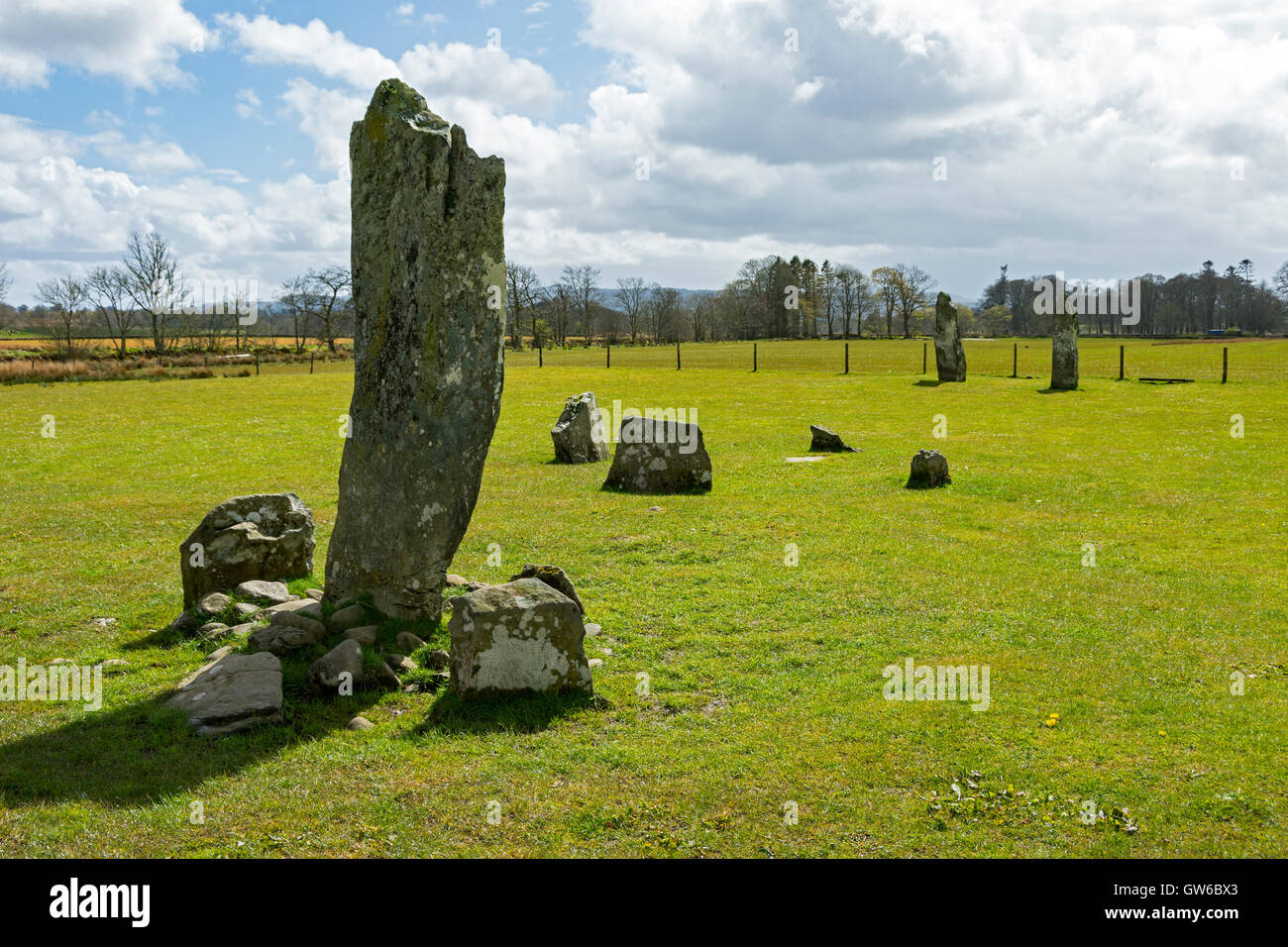 Nether Largie Standing Stones, Kilmartin Glen, Argyll and Bute ...