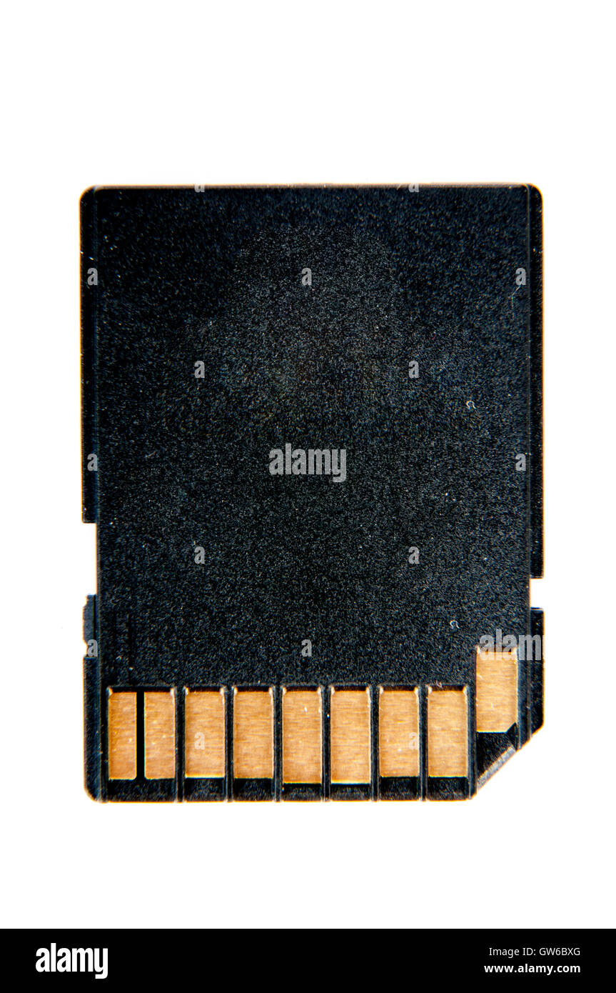 Data card Cut Out Stock Images & Pictures - Alamy