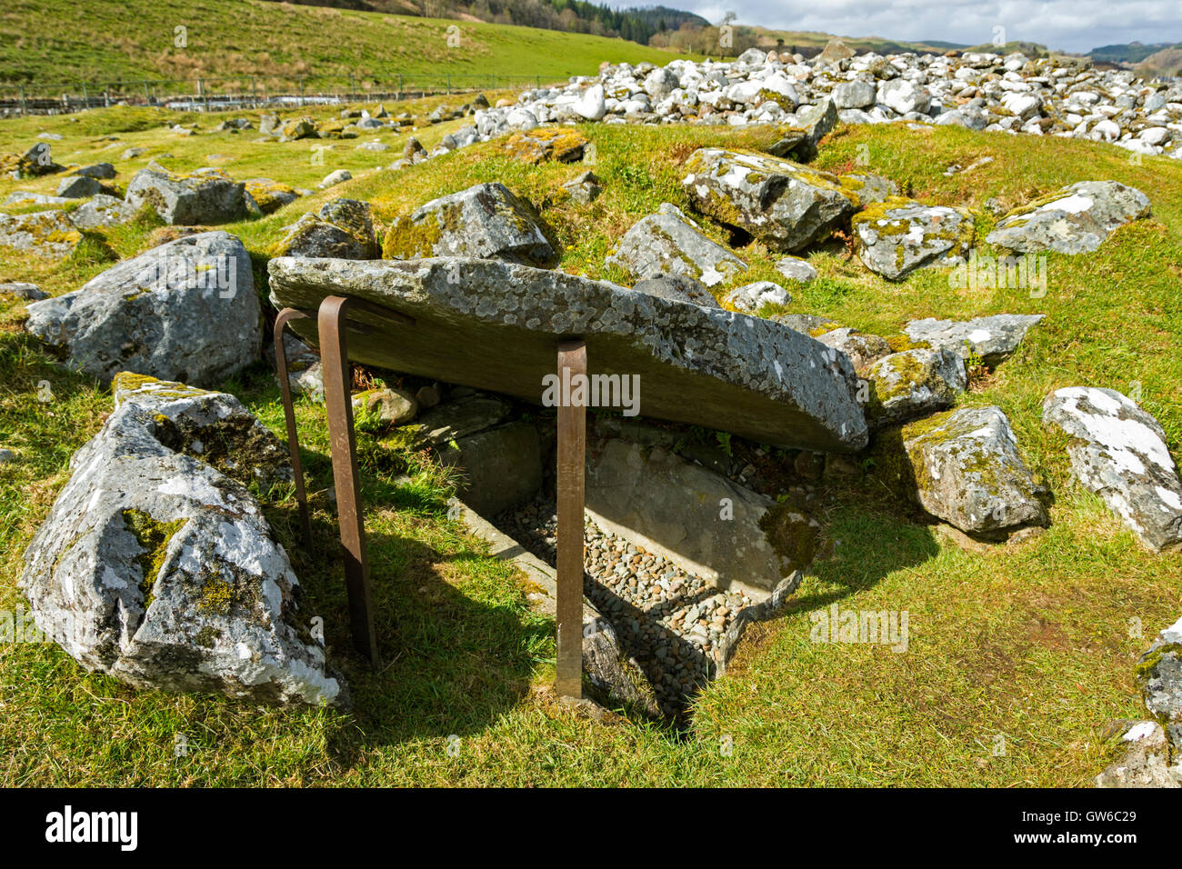 Kilmartin glen cairn hi-res stock photography and images - Alamy