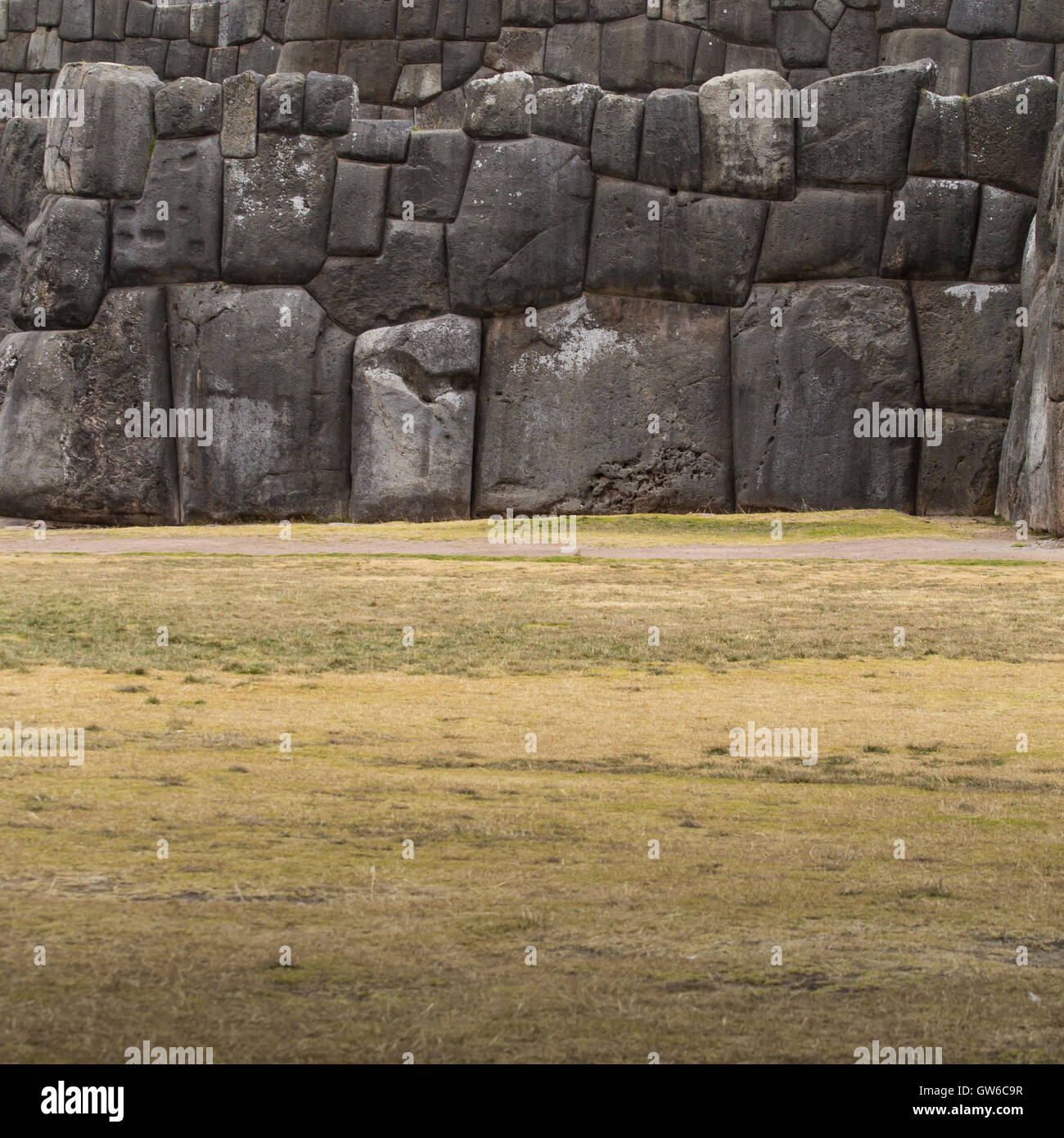Stonework of the walls of Sacsayhuaman, in Cusco, Peru Stock Photo - Alamy