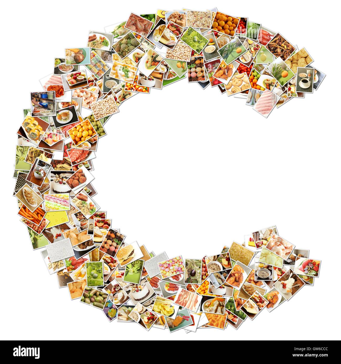 Letter c food meat hi-res stock photography and images - Alamy