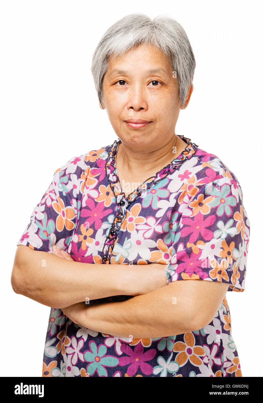 Middleage chinese woman Stock Photo - Alamy