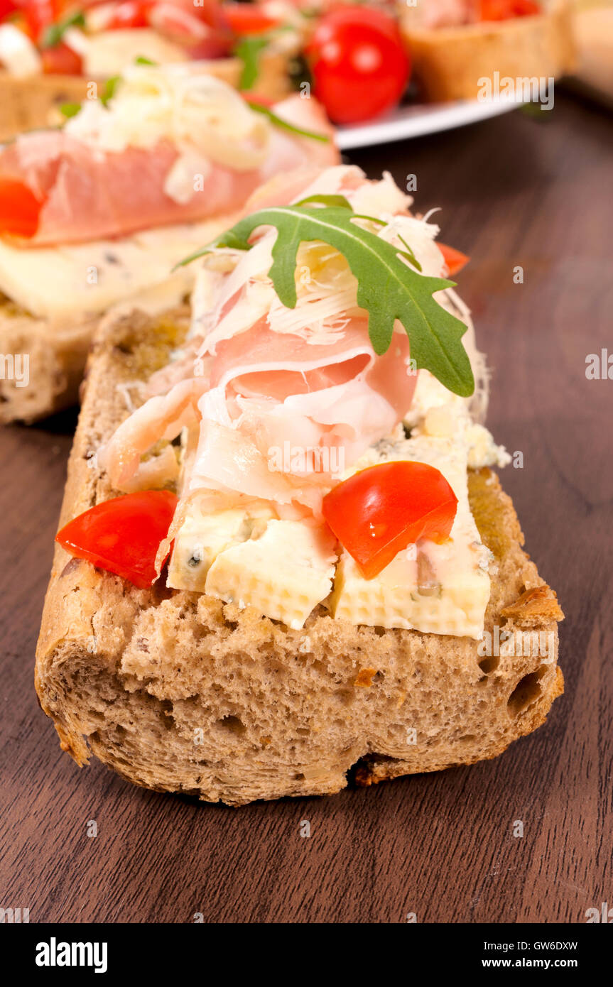 Blue cheese sandwich Stock Photo - Alamy