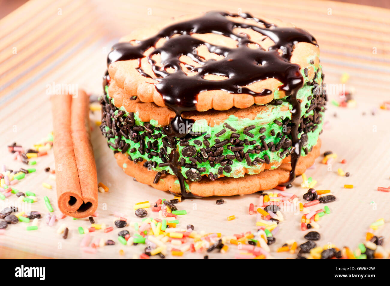 Biscuit abstract hi-res stock photography and images - Alamy