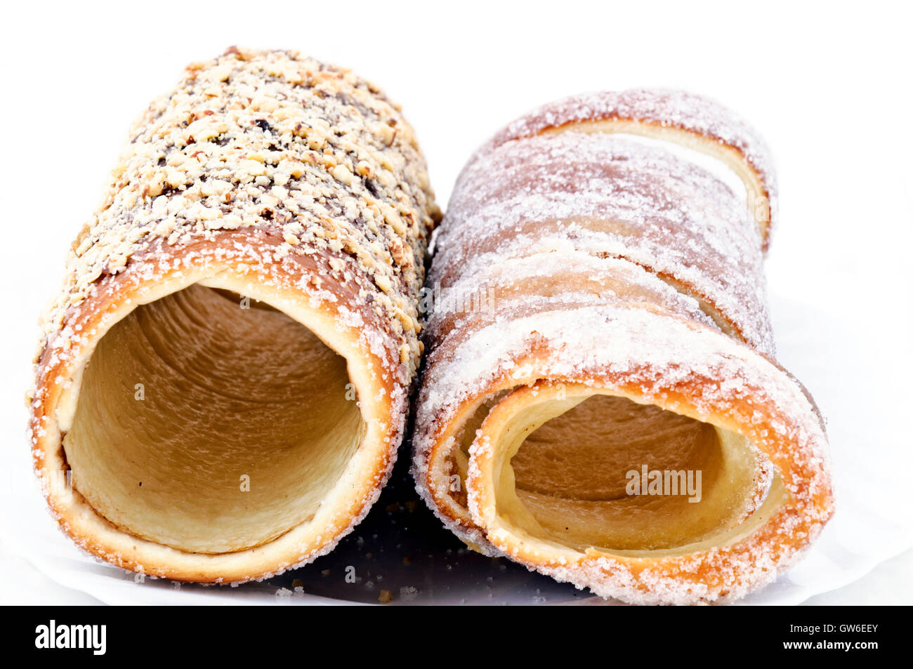 Chimney cakes hi-res stock photography and images - Alamy