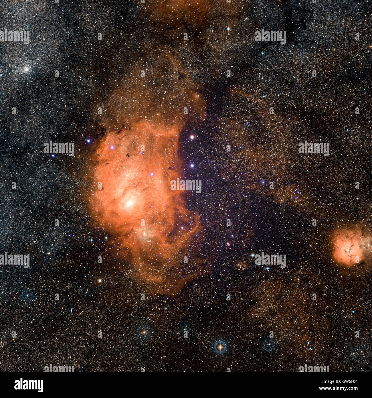 Colorful stars nebula in outer space Stock Photo - Alamy