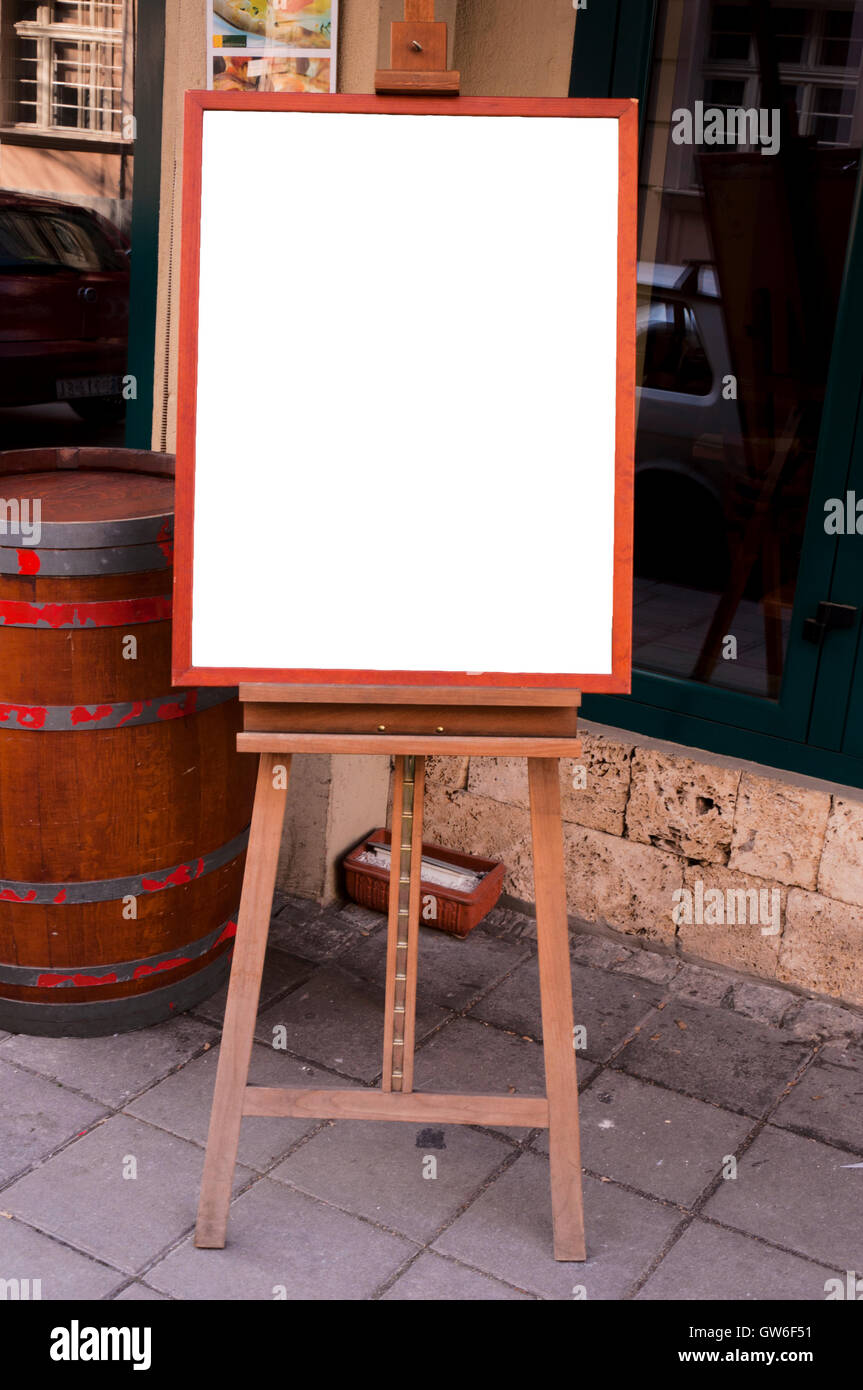 Chalkboard menu sign signs hi-res stock photography and images - Alamy
