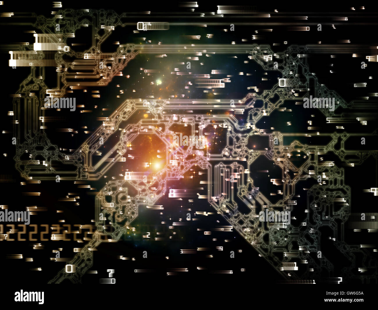 Space Division Metaphor Stock Photo - Alamy