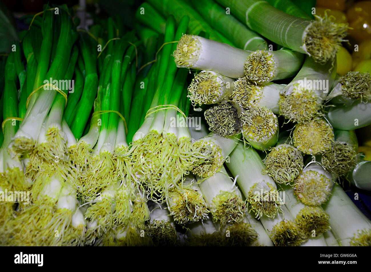 Fresh leek hi-res stock photography and images - Alamy