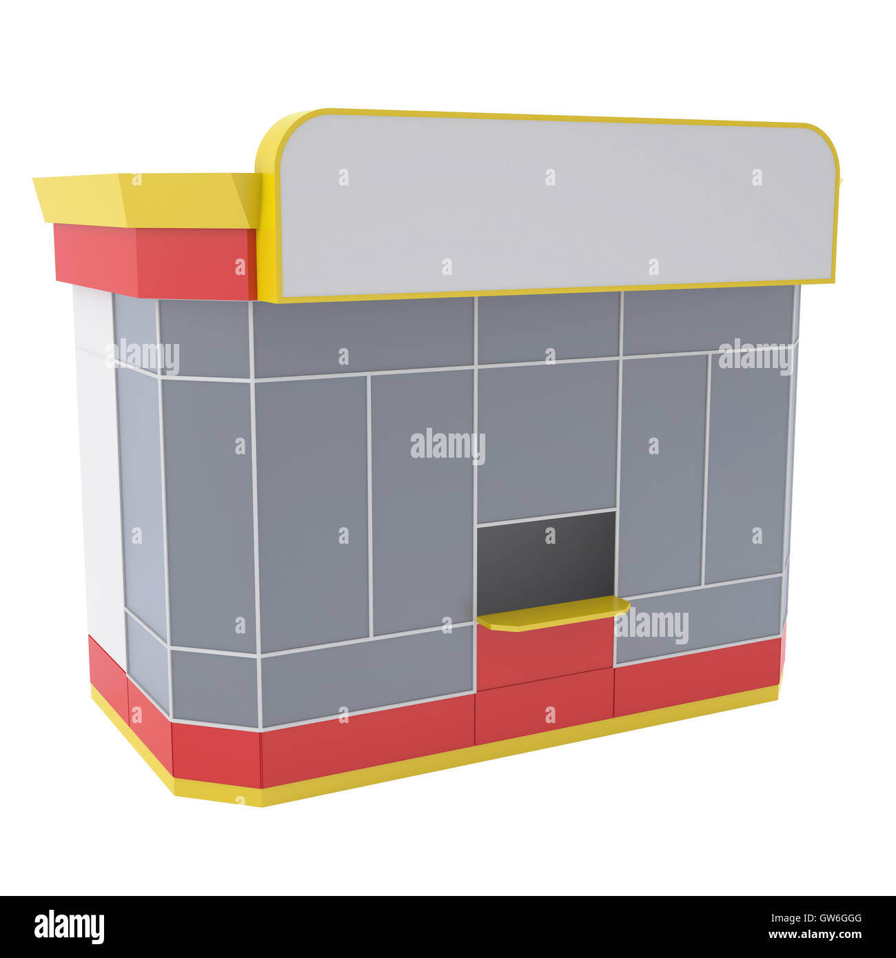 Red brick building restaurant Cut Out Stock Images & Pictures - Alamy