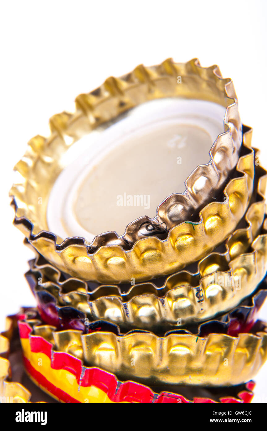 Beer bottle cap Stock Photo - Alamy