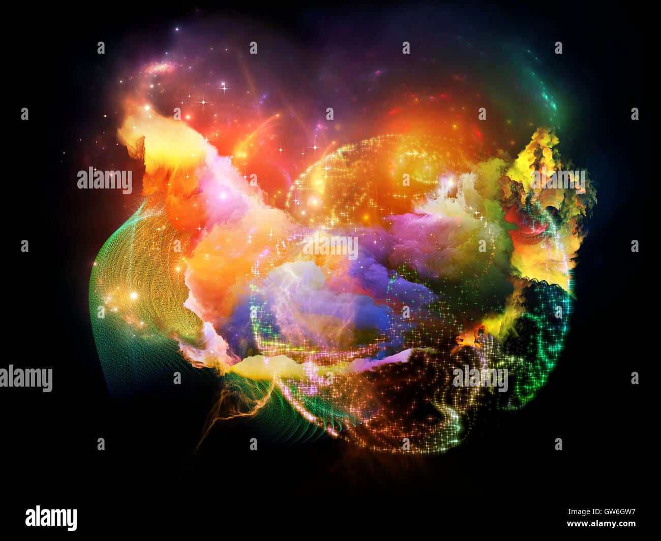 Design Nebulae Abstraction Stock Photo - Alamy