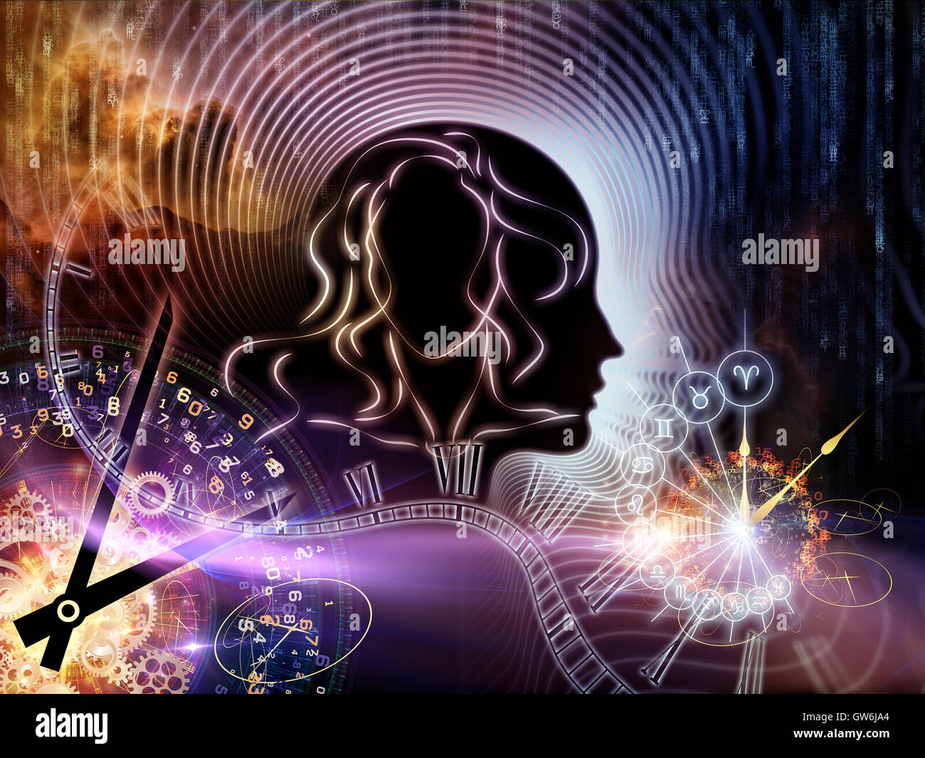 Synergies of Human Mind Stock Photo - Alamy
