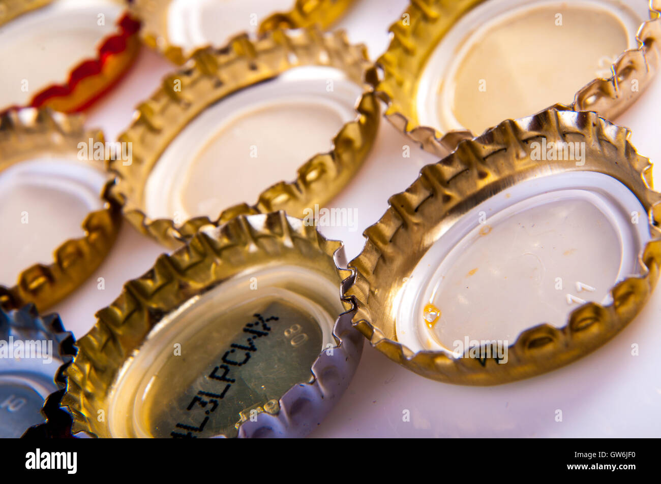 Beer bottle cap Stock Photo - Alamy