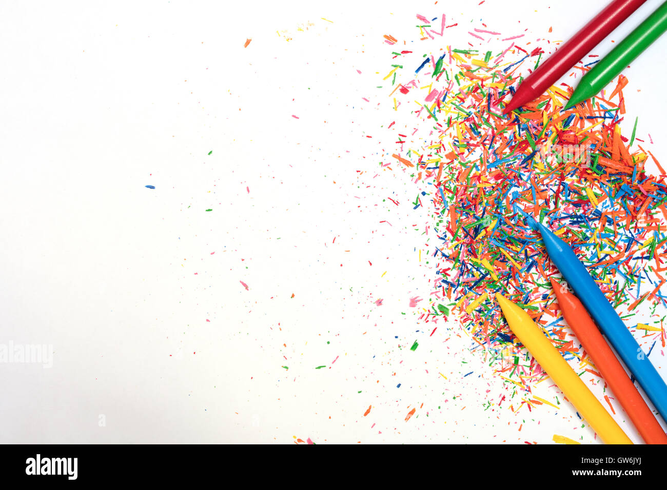 Crayola crayons white background hi-res stock photography and images ...
