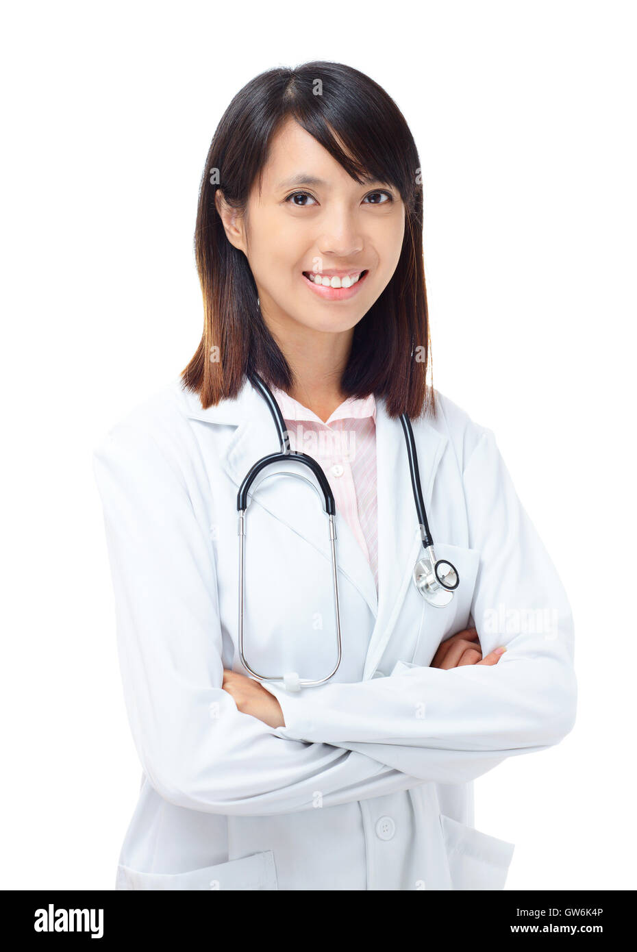 Asian female doctor portrait Stock Photo - Alamy