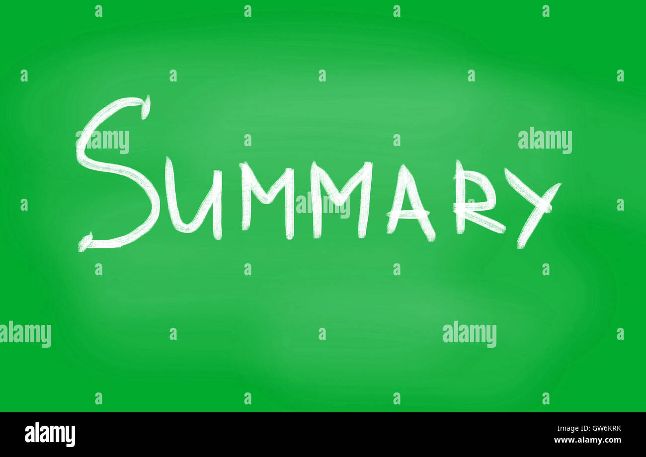 Short summary hi-res stock photography and images - Alamy