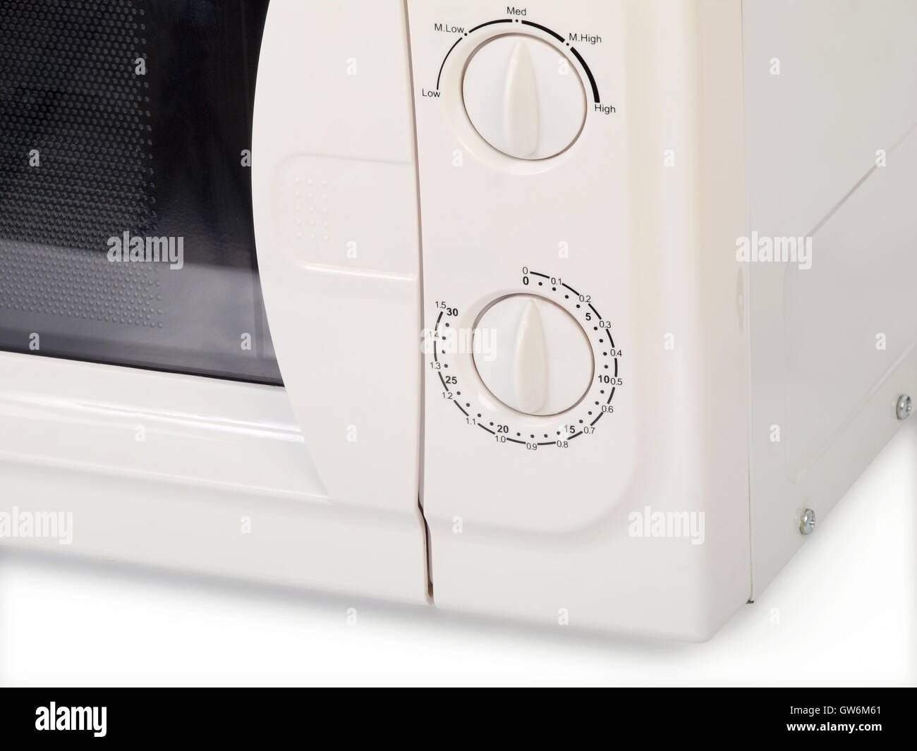 Digital clock microwave oven hi-res stock photography and images - Alamy