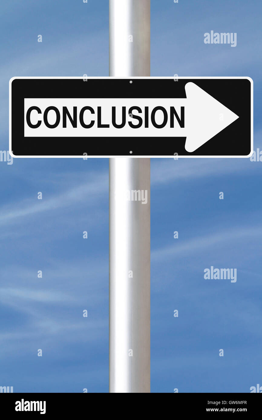 Conclusion hi-res stock photography and images - Alamy