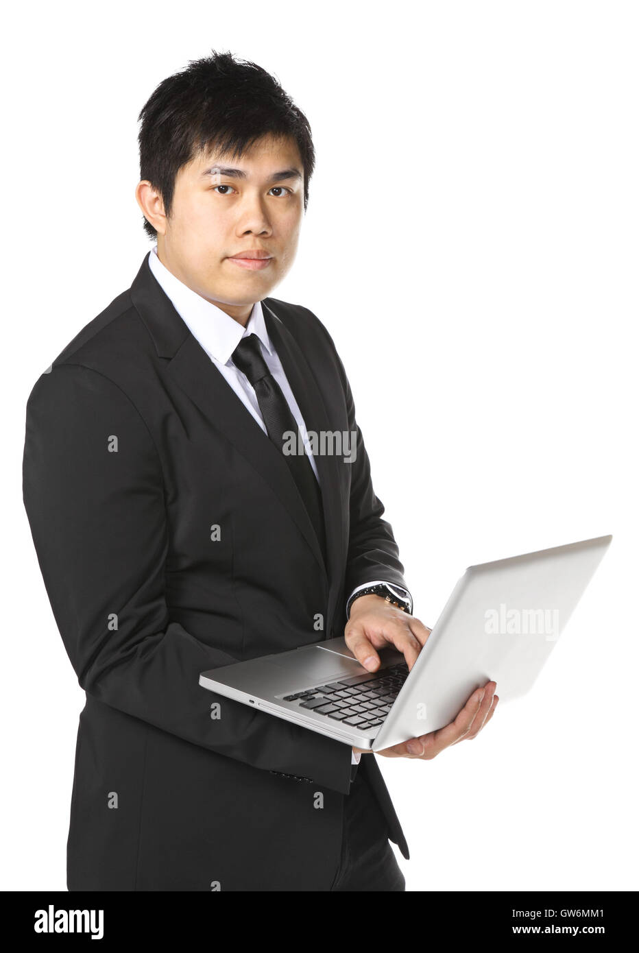 Young asian man laptop hi-res stock photography and images - Alamy