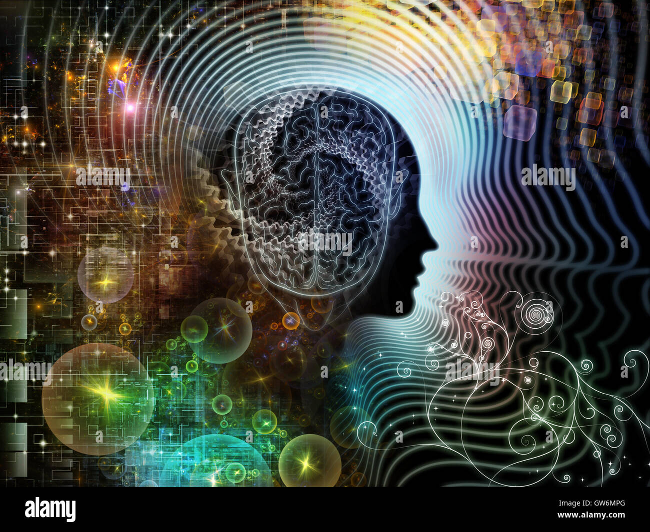 Reality of Human Mind Stock Photo - Alamy