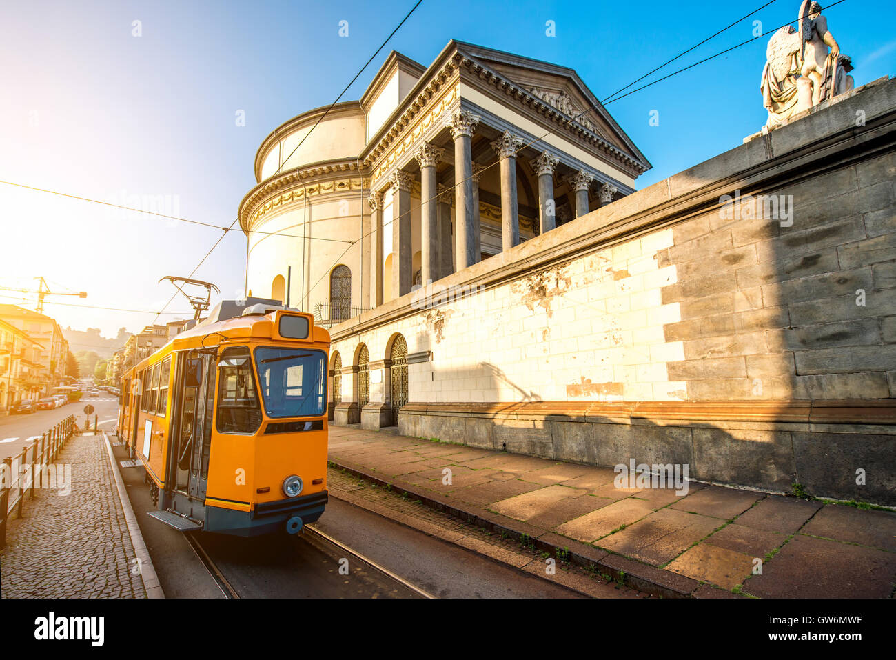 Turin cityscape view Stock Photo - Alamy