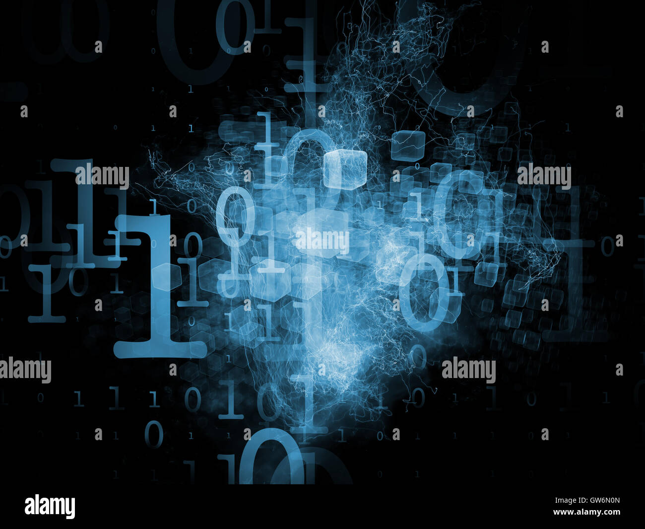 Depth of Numbers Stock Photo - Alamy