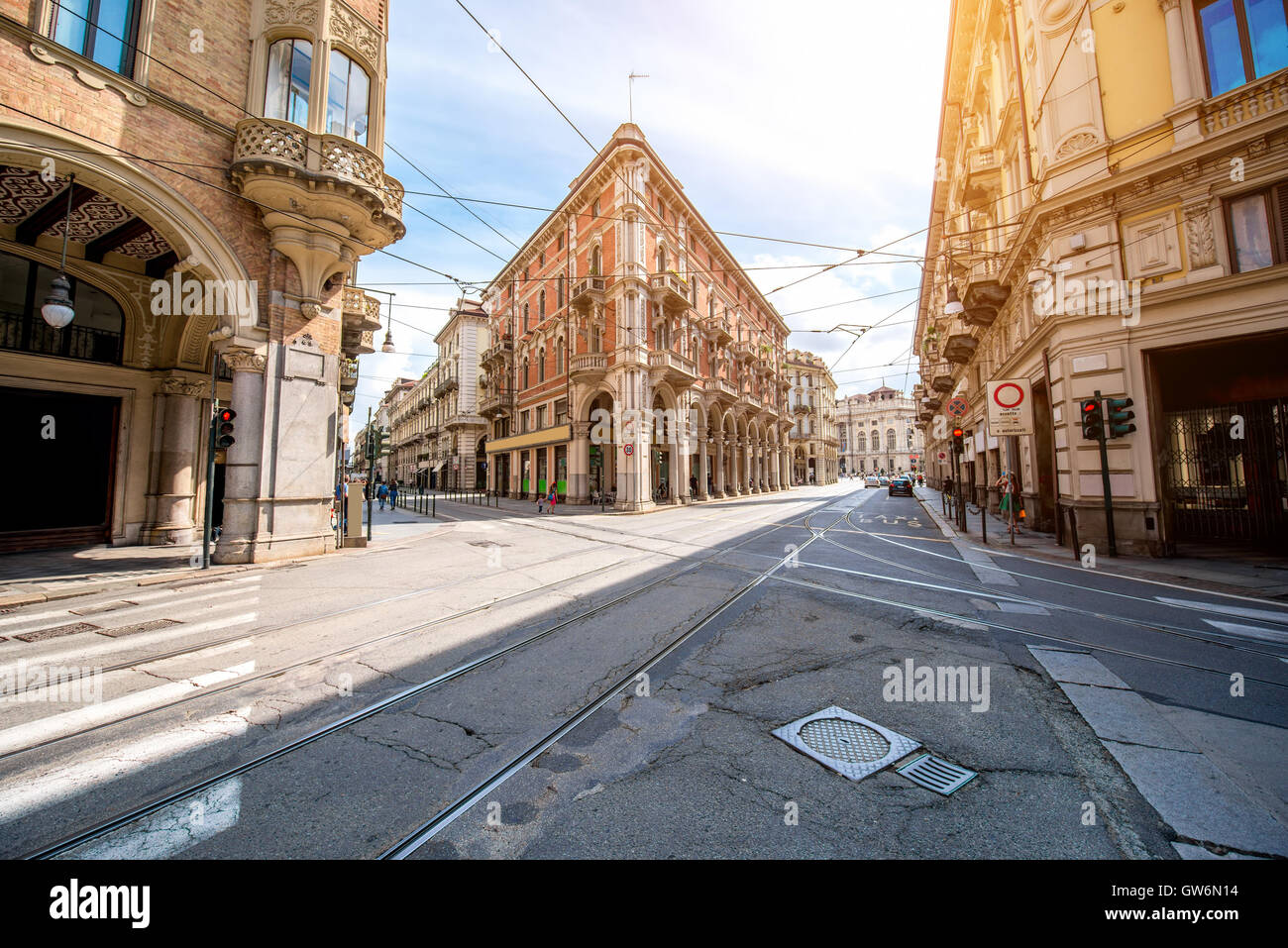 Turin art nouveau hi-res stock photography and images - Alamy
