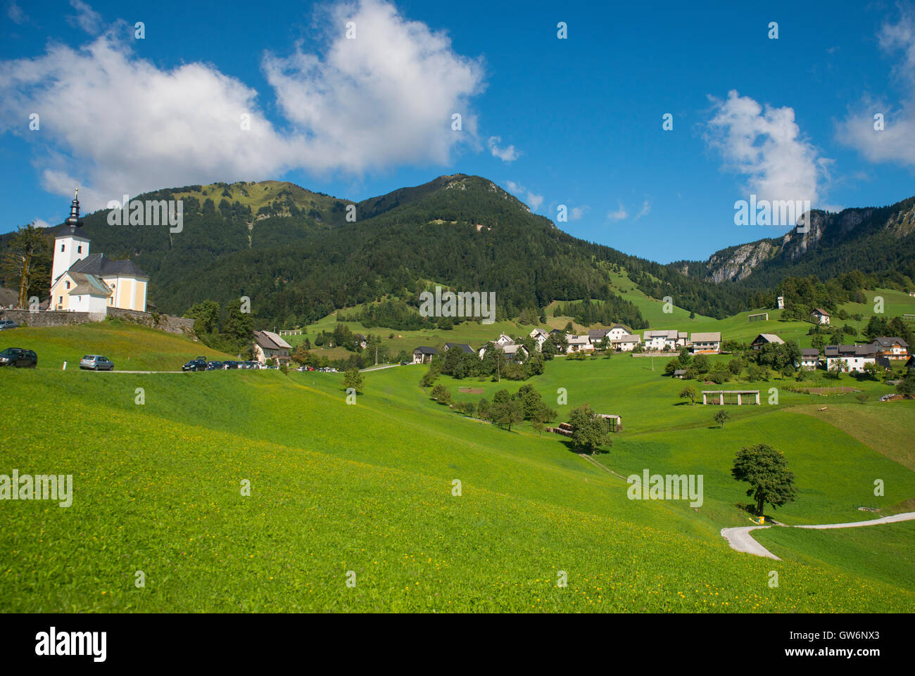 Sorica village, Slovenia Stock Photo - Alamy