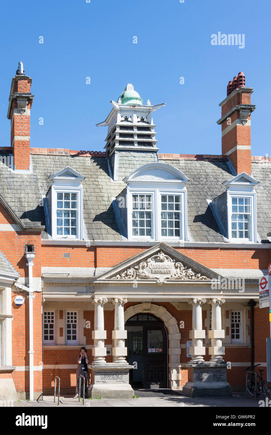 Carnegie Library, Herne Hill Road, Teddington, London Borough of ...