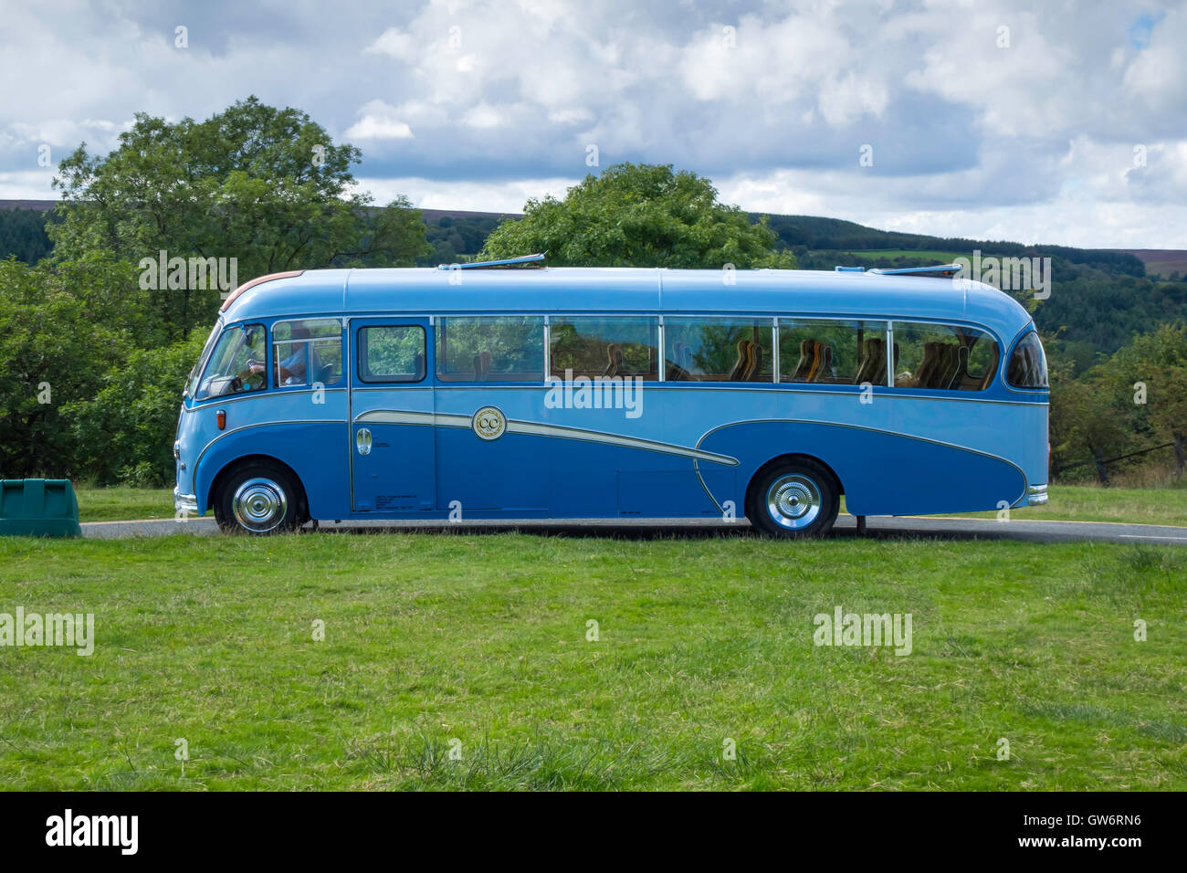 1958 Bedford SB3 Duple Vega 41 seater coach in Goathland where it is ...