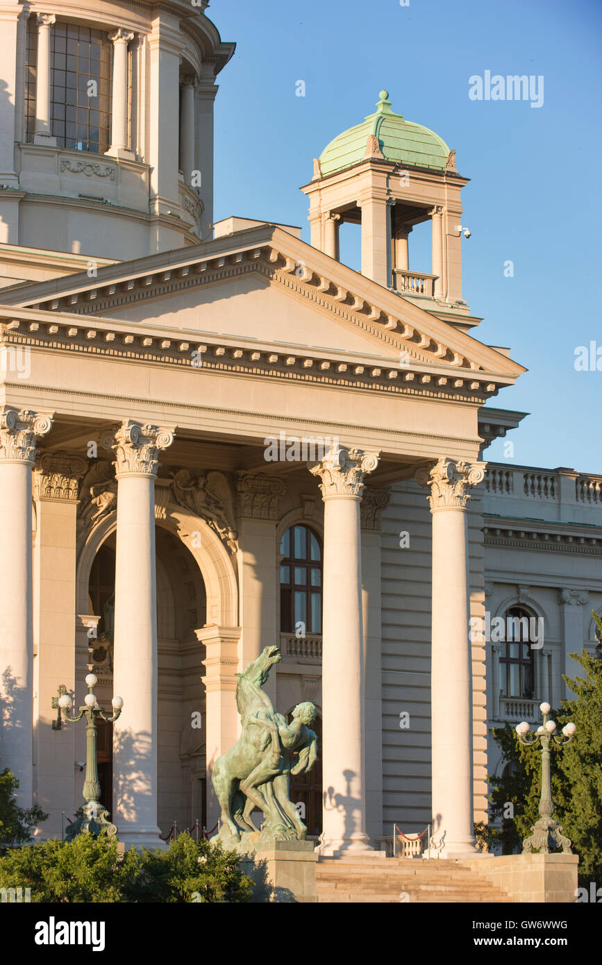 National Assembly building in late afternoon light Stock Photo - Alamy
