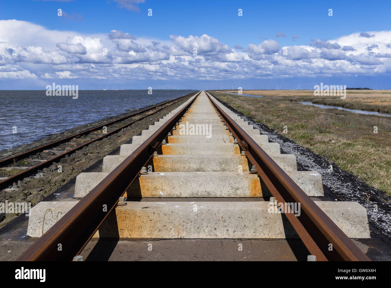 The old straight track hi-res stock photography and images - Alamy