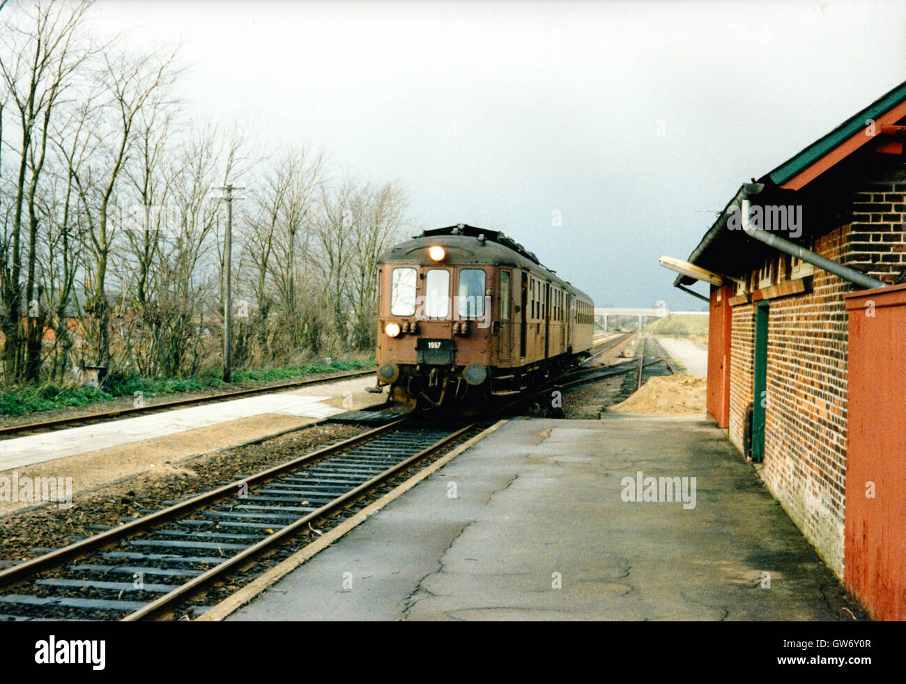 Built in 1935, this DMU unit was still in use in regular service the ...