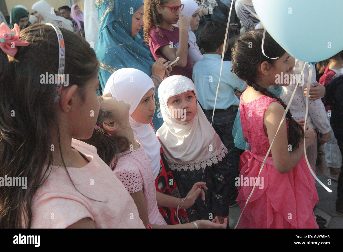 Kiev, Ukraine. 12th Sep, 2016. The Muslim holiday of Eid al-Adha in ...