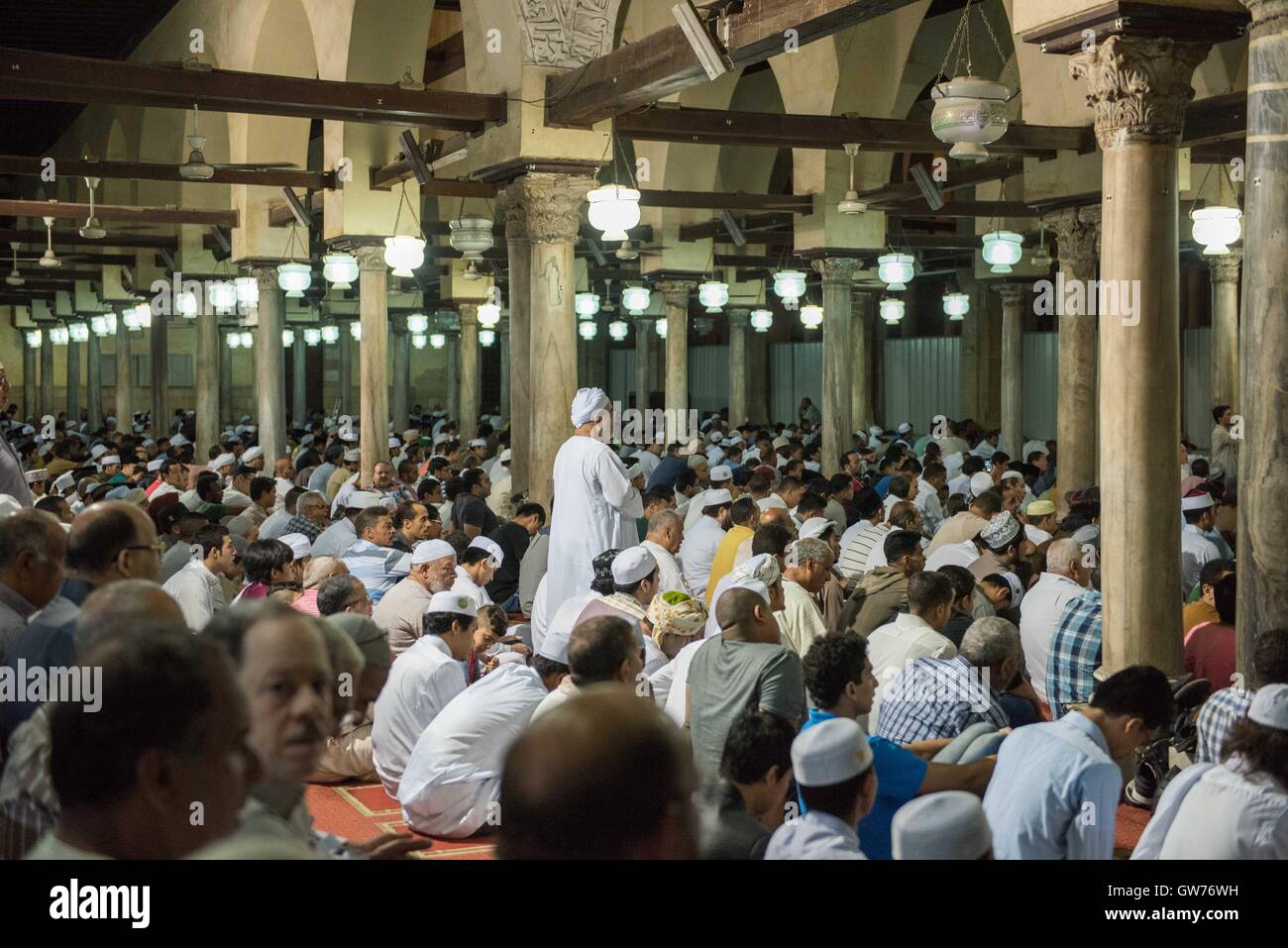 Cairo, Egypt. 12th Sep, 2016. Egyptian Muslims attend Eid al-Adha ...