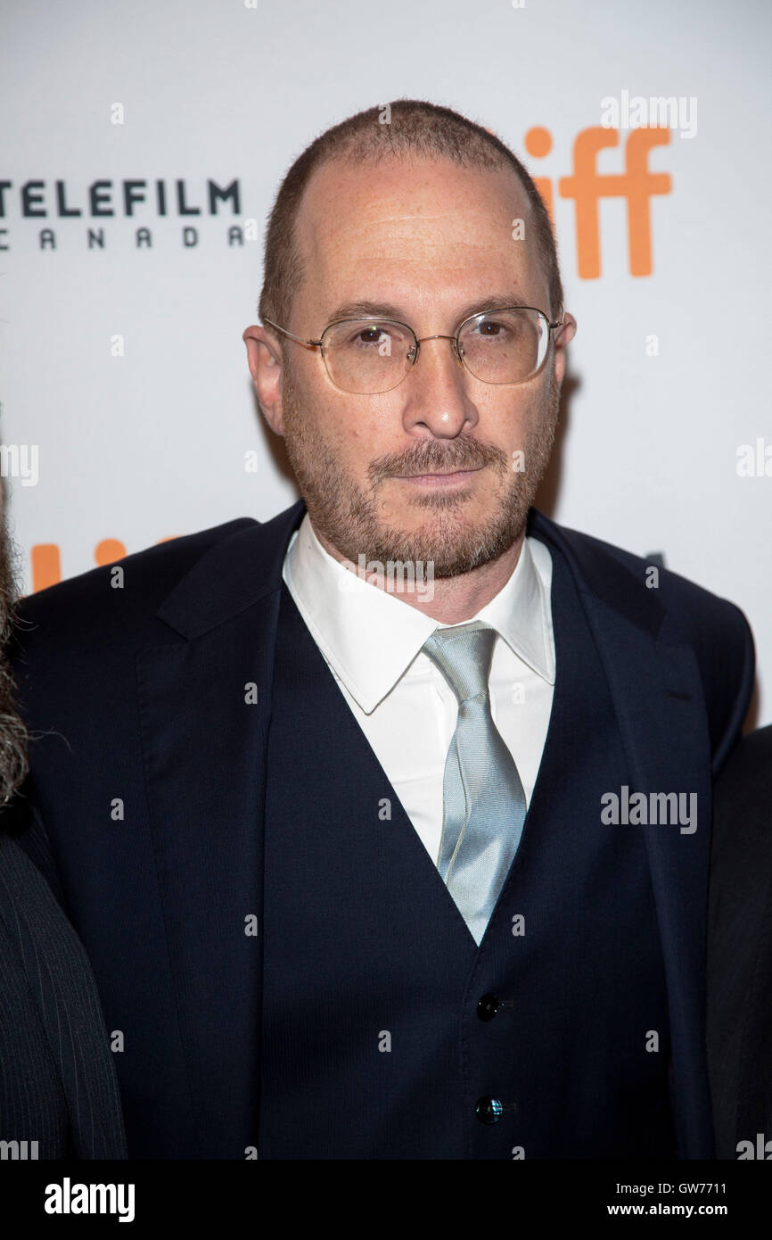 Toronto, Canada. 11th Sep, 2016. Producer Darren Aronofsky attends the ...