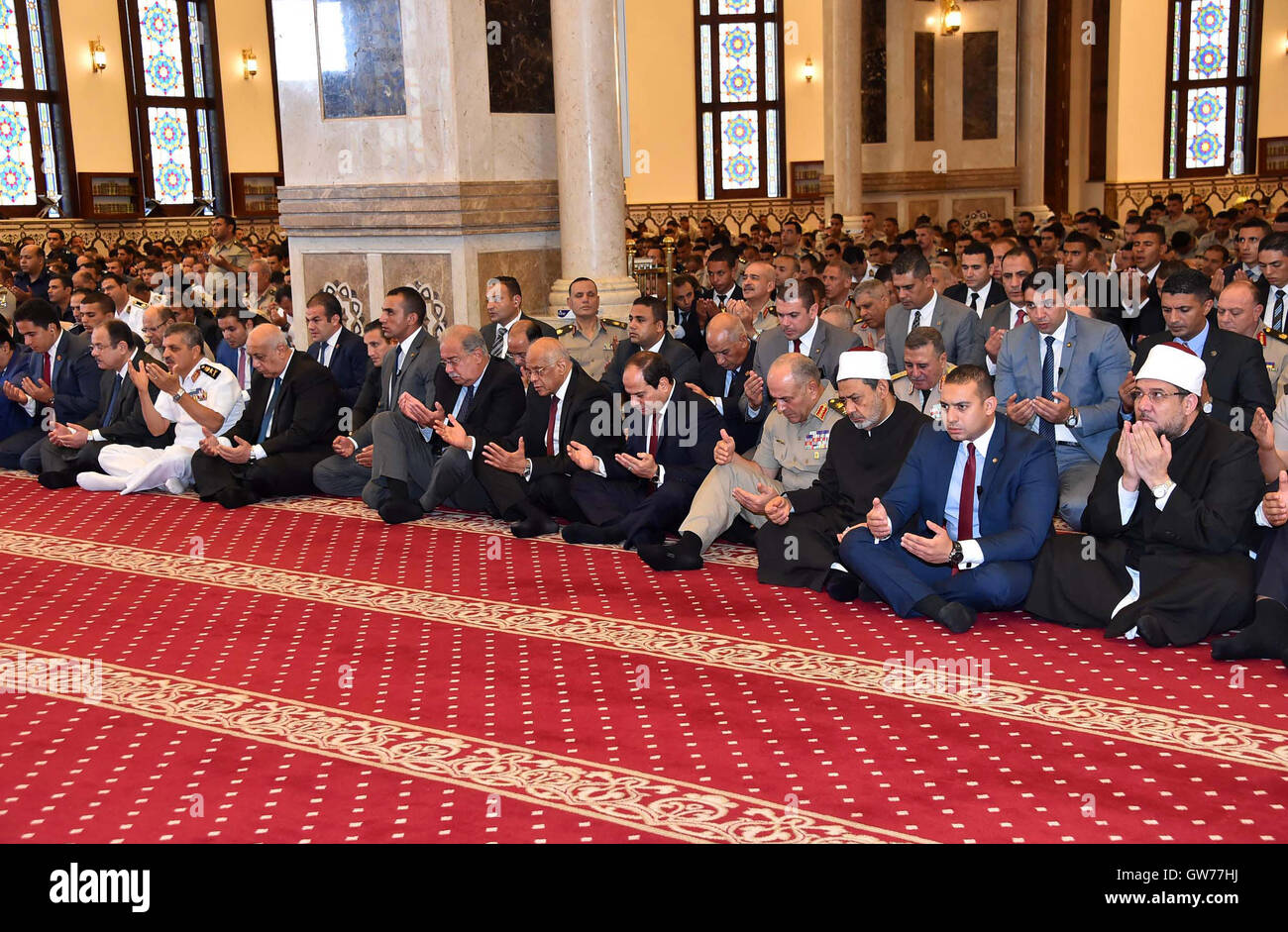 Cairo, Egypt. 12th Sep, 2016. Egyptian President Abdel Fattah al-Sisi ...