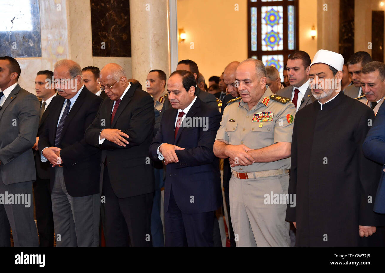 Cairo, Egypt. 12th Sep, 2016. Egyptian President Abdel Fattah al-Sisi ...