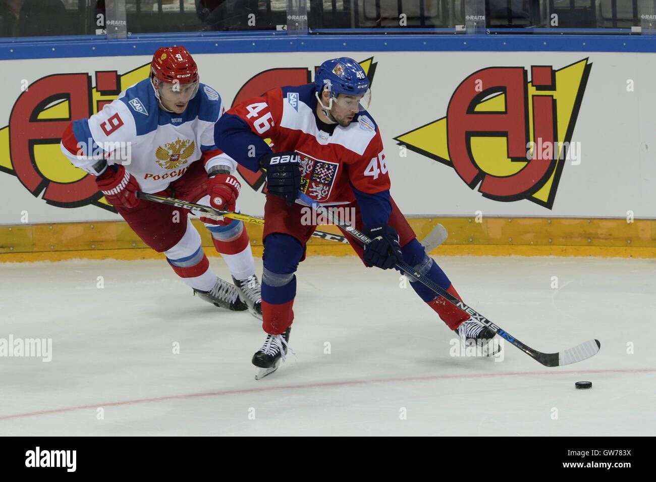 Prague, Czech Republic. 10th Sep, 2016. Czech Republic's Michal Birner ...