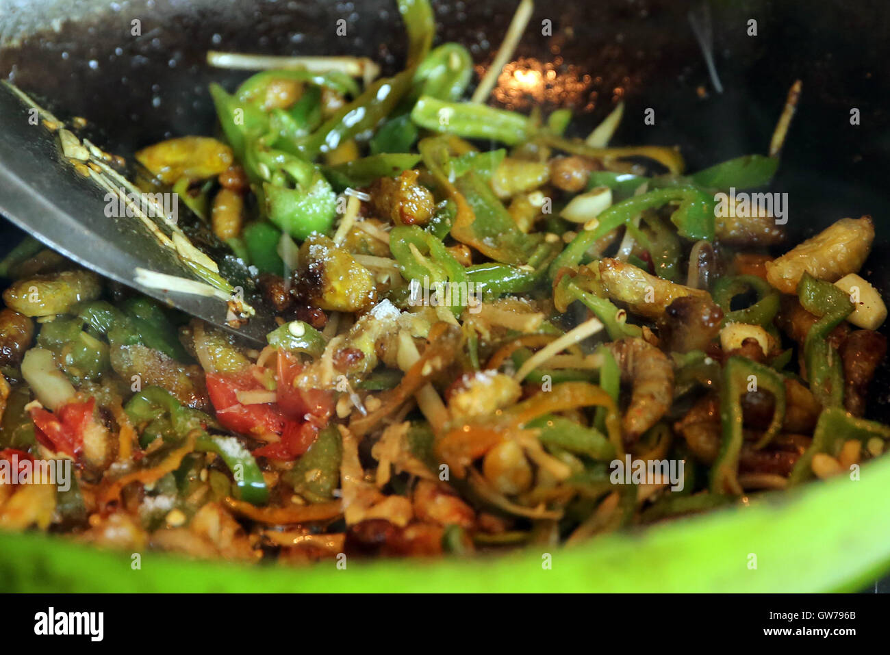 Fried pupa hi-res stock photography and images - Alamy
