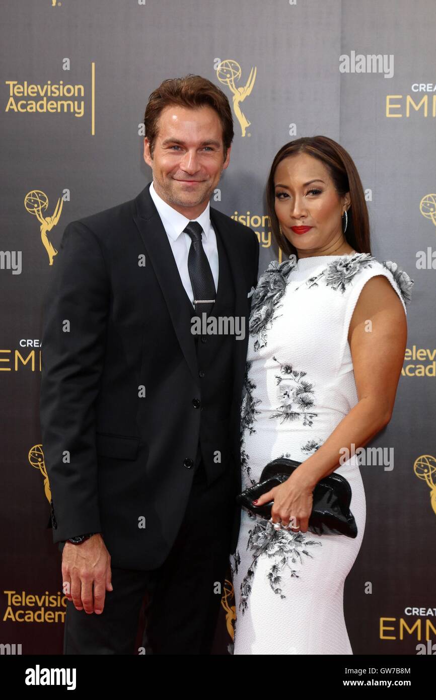 Los Angeles, CA, USA. 11th Sep, 2016. Robb Derringer, Carrie Ann Inaba ...