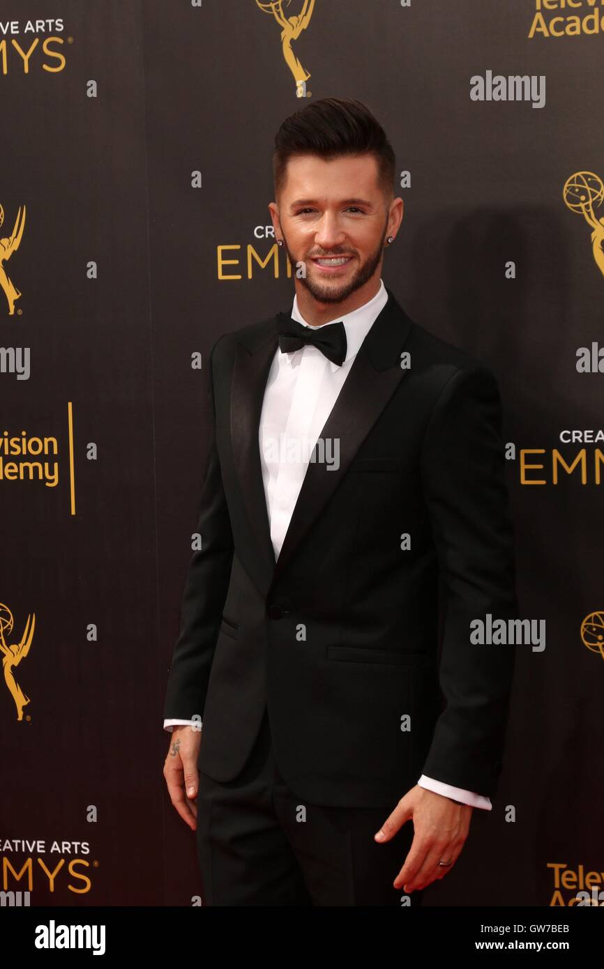 Los Angeles, CA, USA. 11th Sep, 2016. Travis Wall at arrivals for 2016 ...