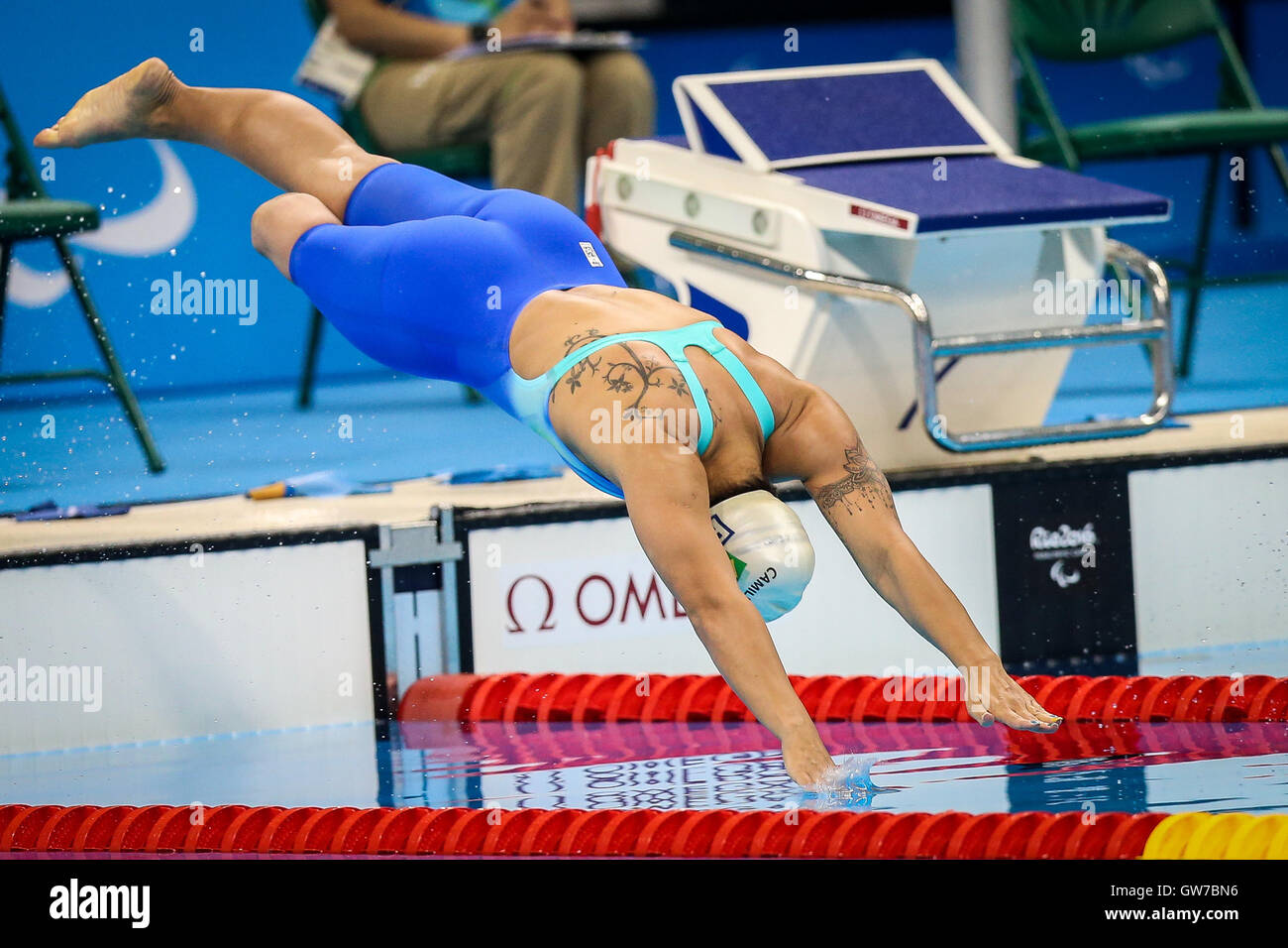 Rio De Janeiro, Brazil. 12th Sep, 2016. Camille Cruz (BRA) during the ...