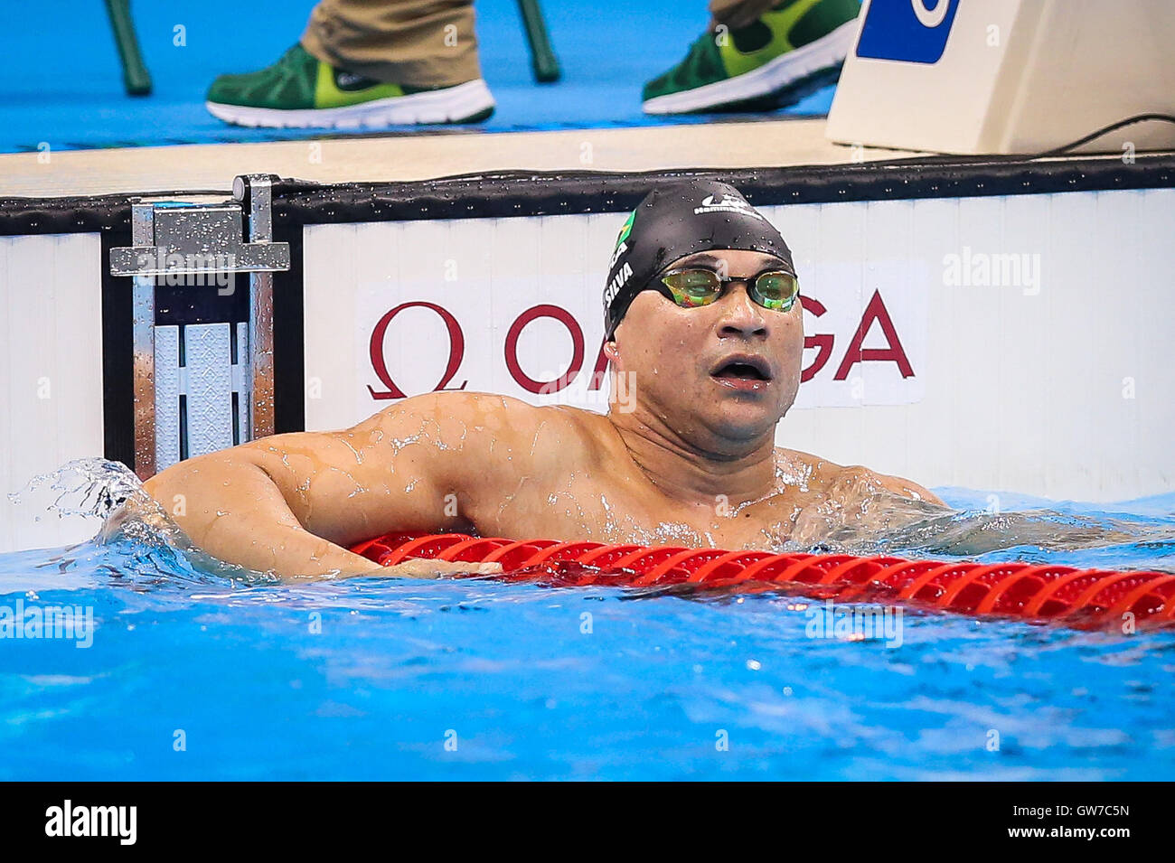 Rio De Janeiro, Brazil. 12th Sep, 2016. Clodoaldo Silva (BRA) during ...